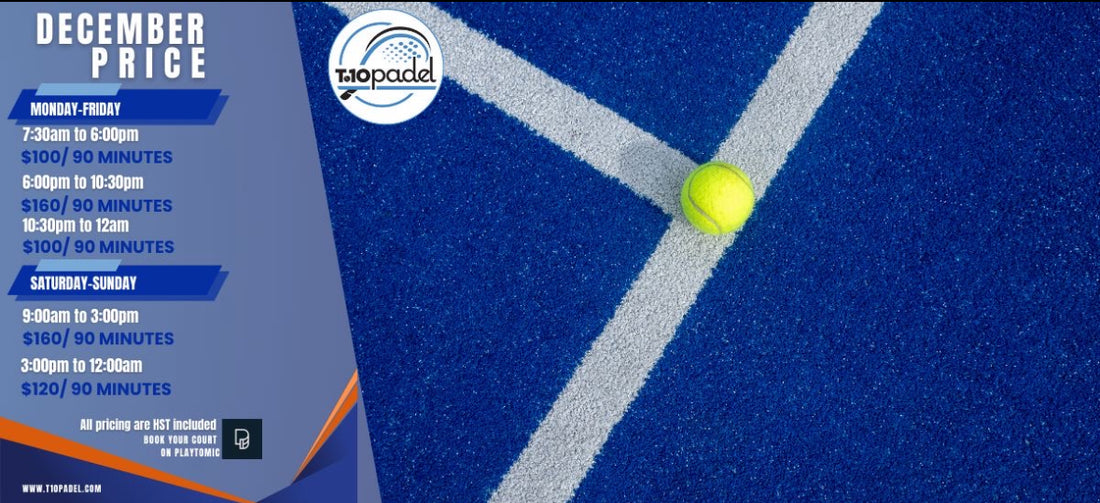 PADEL COURTS – Trio Sportsplex